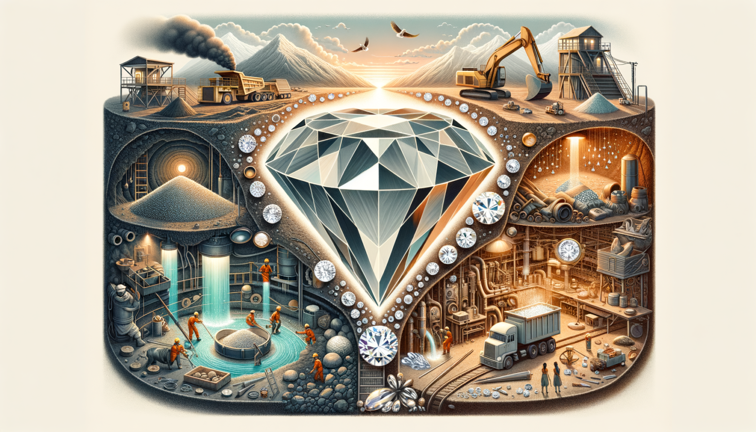 The Journey of a Diamond: From Mine to Market – Diamond Mining Process ...